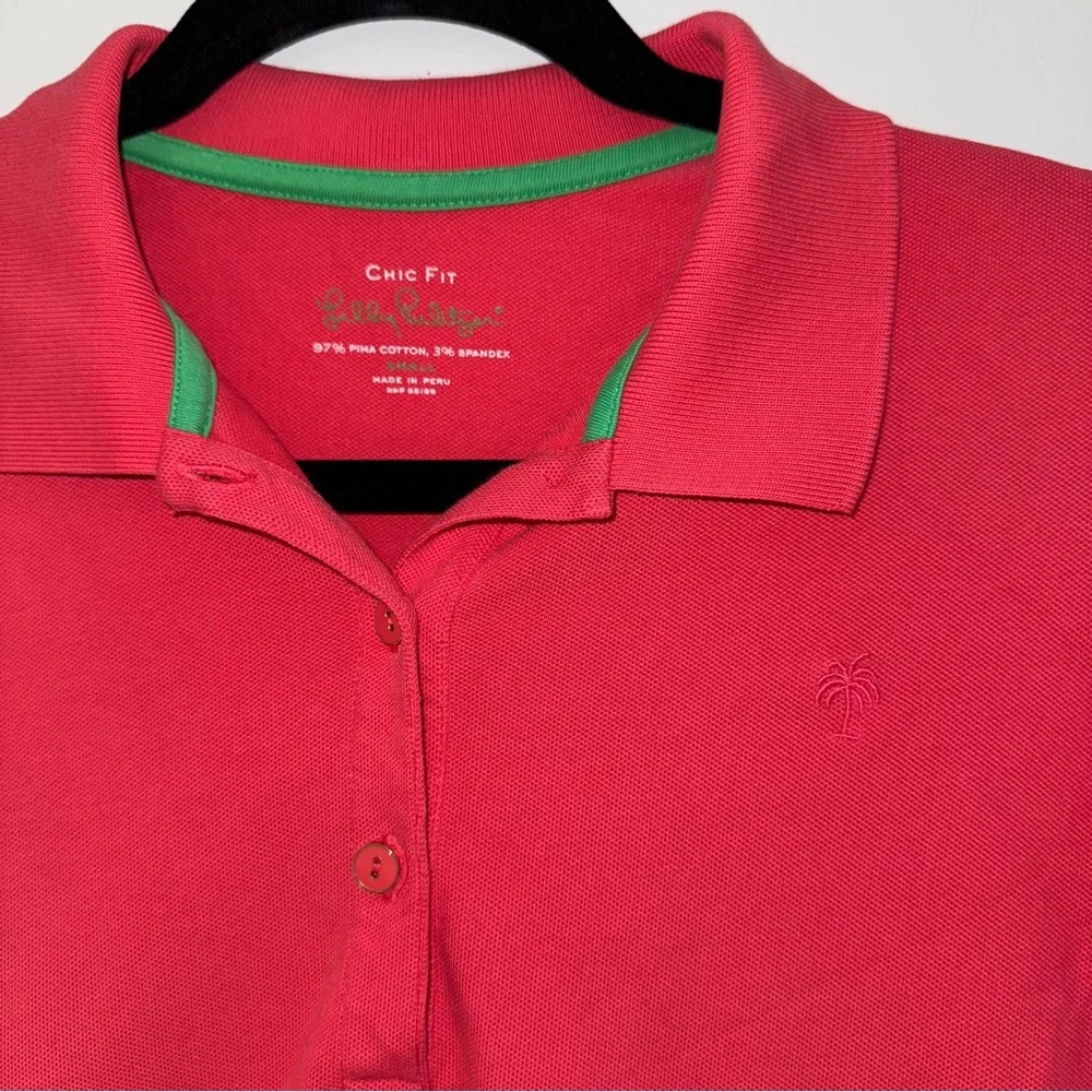 Lilly Pulitzer | Tops | Lilly Pulitzer Chic Fit Pima Cotton Stretch ...